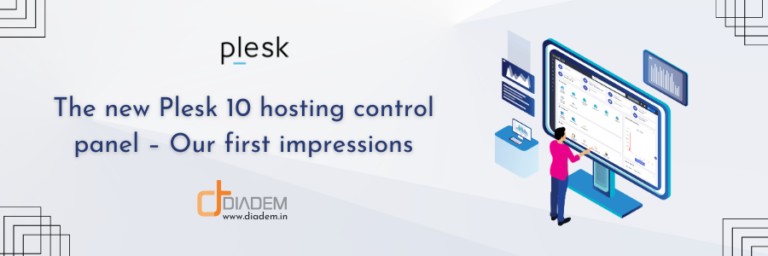 The new Plesk 10 hosting control panel - Our first impressions | Diadem ...