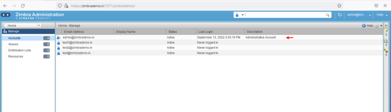 Zimbra Admin Console - Beginners Guide For Mali Server Admin